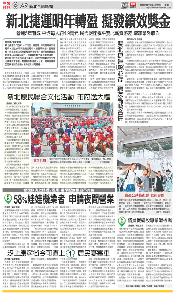 A9 新北金馬新聞 - 20231030 - 中時地方版 - 翻爆 - 翻報